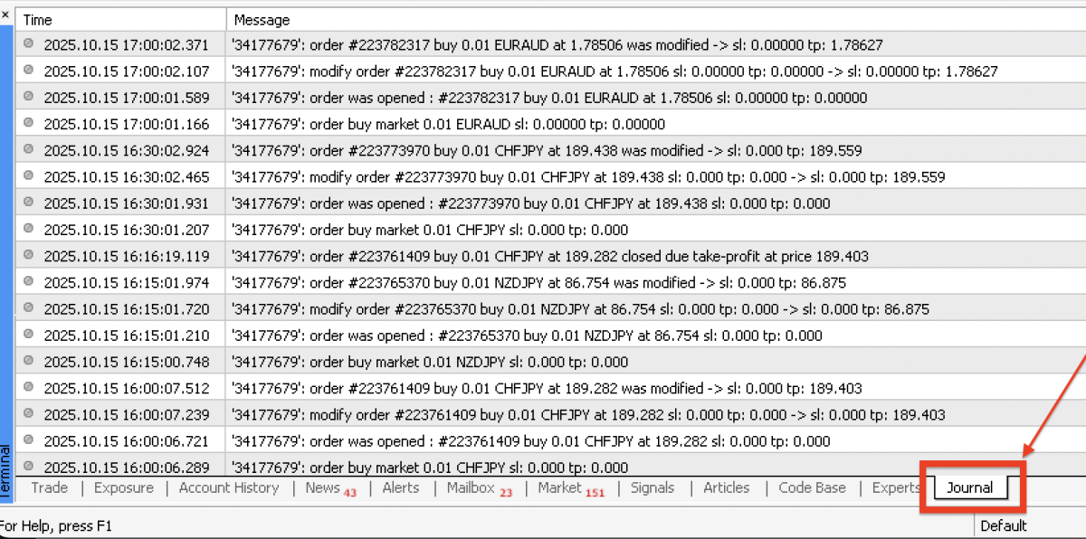 Why My Bot Didn’t Open a Trade? - XAUBOT | AI Forex & Gold Trading Bot ...